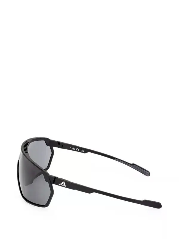 Adidas Shield-frame Sunglasses - Black