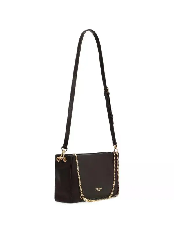 TWINSET Chain-detail Shoulder Bag - Brown