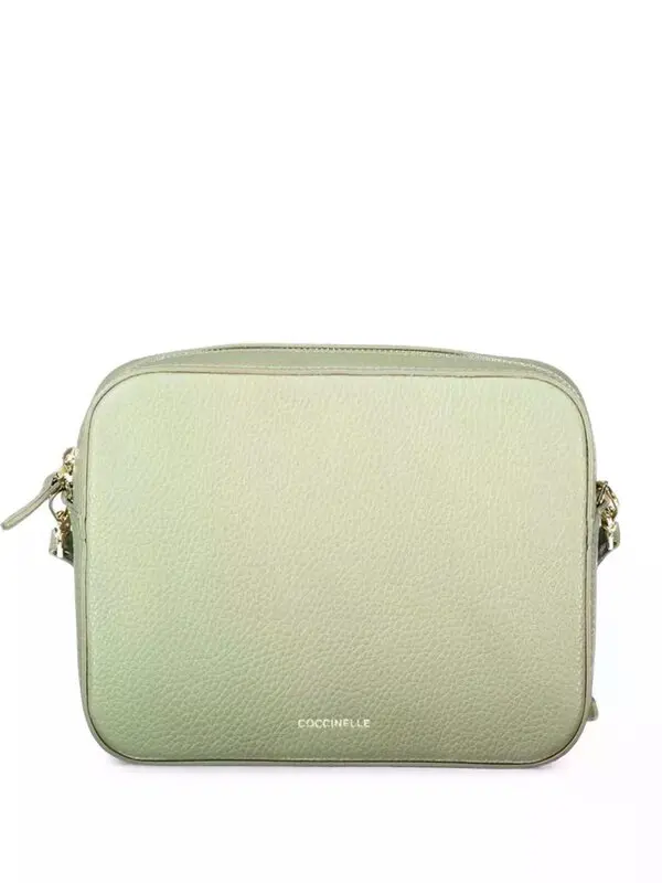 COCCINELLE Marvin Logo-print Cross Body Bag - Green