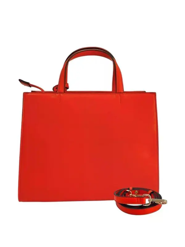 TWINSET Logo-embossed Tassel-detail Tote Bag