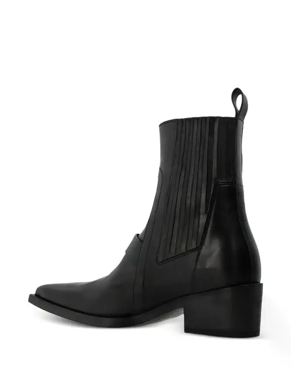 Rick Owens Pointed Sliver Ankle Boots