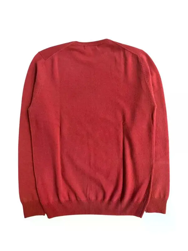 BALDININI Logo-plaque Crew-neck Sweater