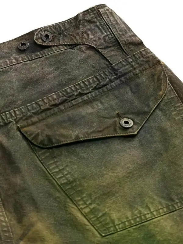 Ralph Lauren Distressed-effect Straight-leg Trousers