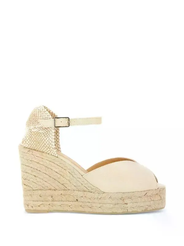 CastaÑer Chiarita Wedge Heeled Espadrilles - Neutrals