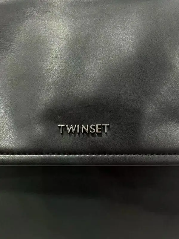 TWINSET Logo-plaque Foldover Tote Bag