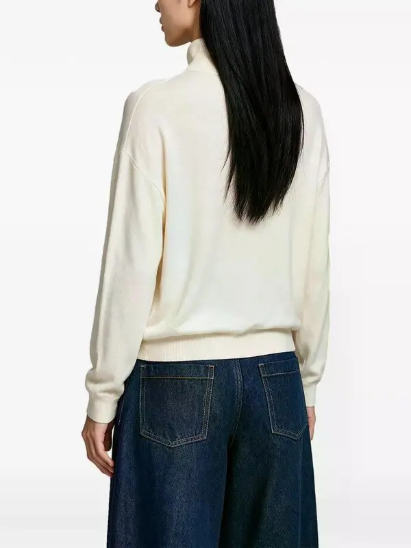 Simkhai Aaliyah High-neck Merino Wool Sweater