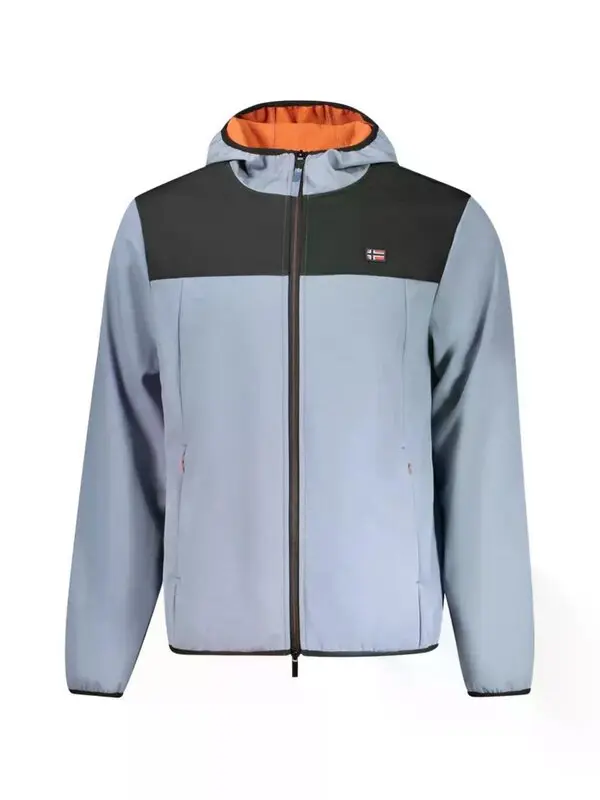 NORWAY 1963 Colour-block Hooded Jacket