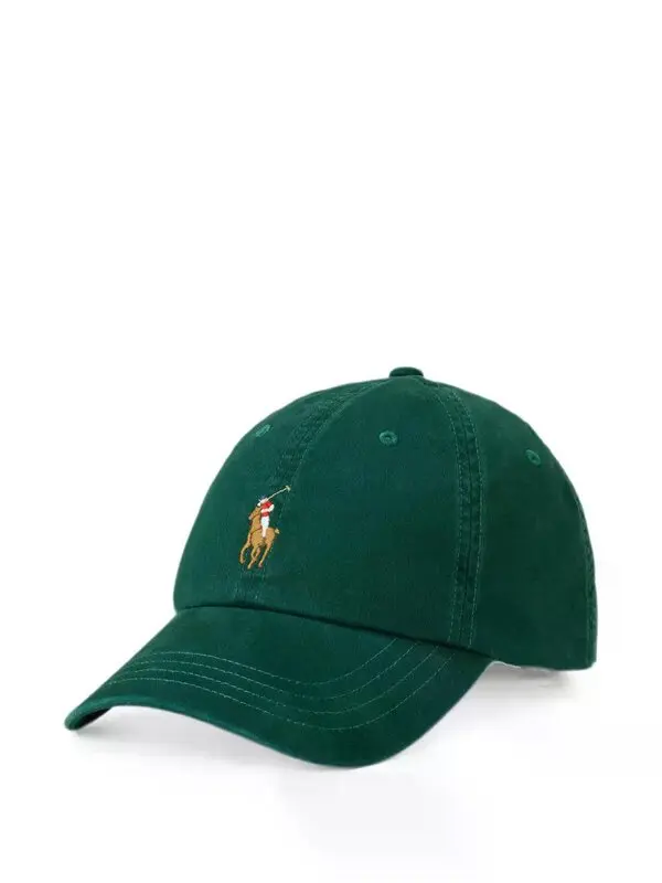 Polo Ralph Lauren Pony-embroidered Cotton-twill Cap - Green