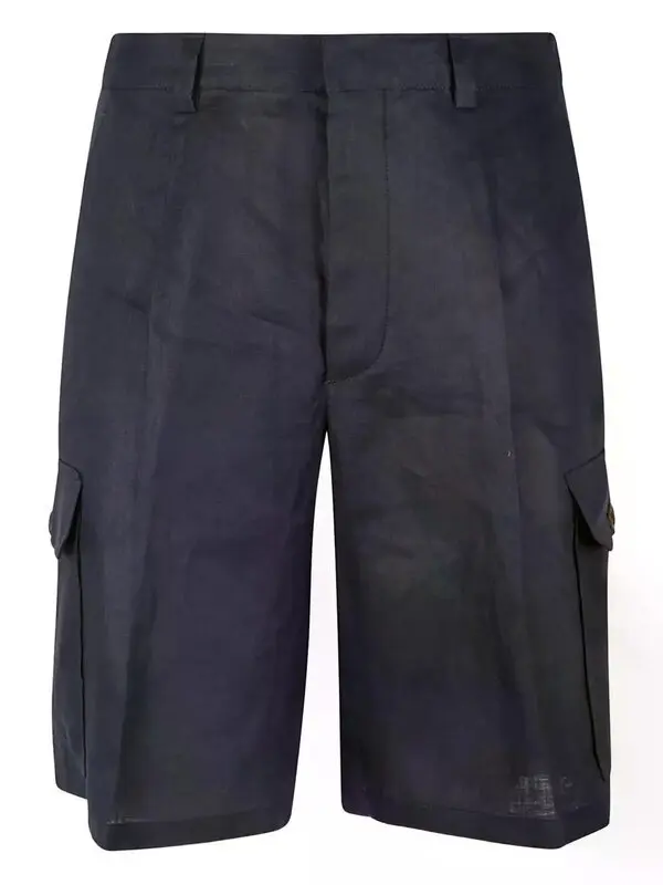 Prada Linen Cargo Shorts