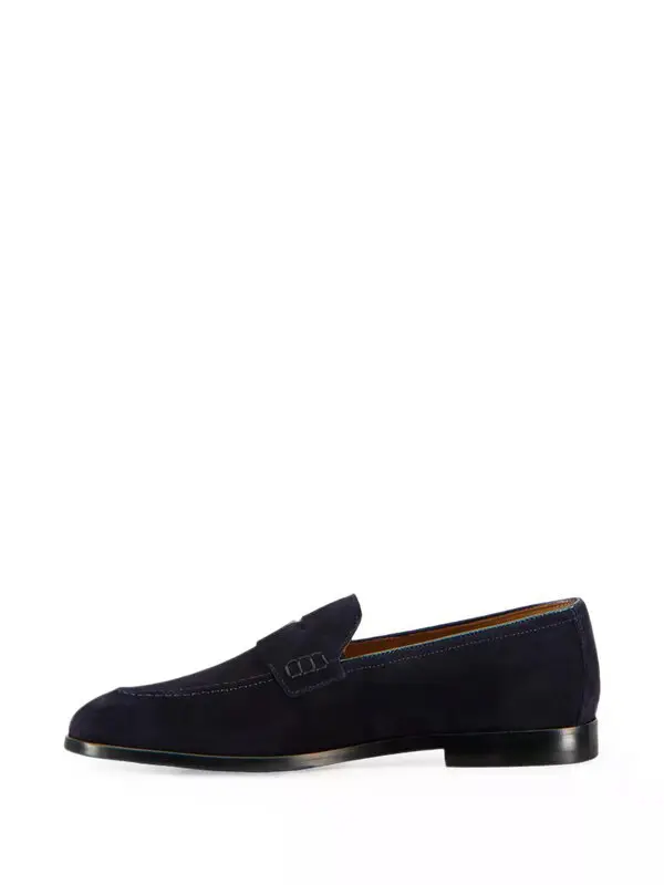 DOUCAL'S Penny-slot Suede Loafers