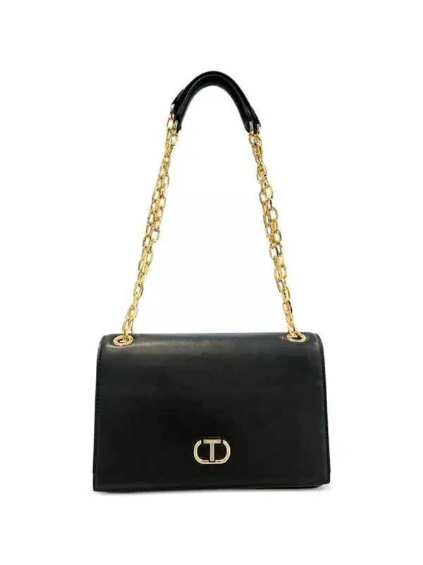 TWINSET Logo-plaque Chain-strap Crossbody Bag