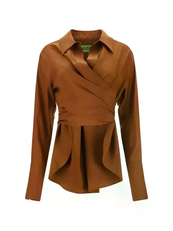 Gauge81 Sabinas Wrap-style Shirt