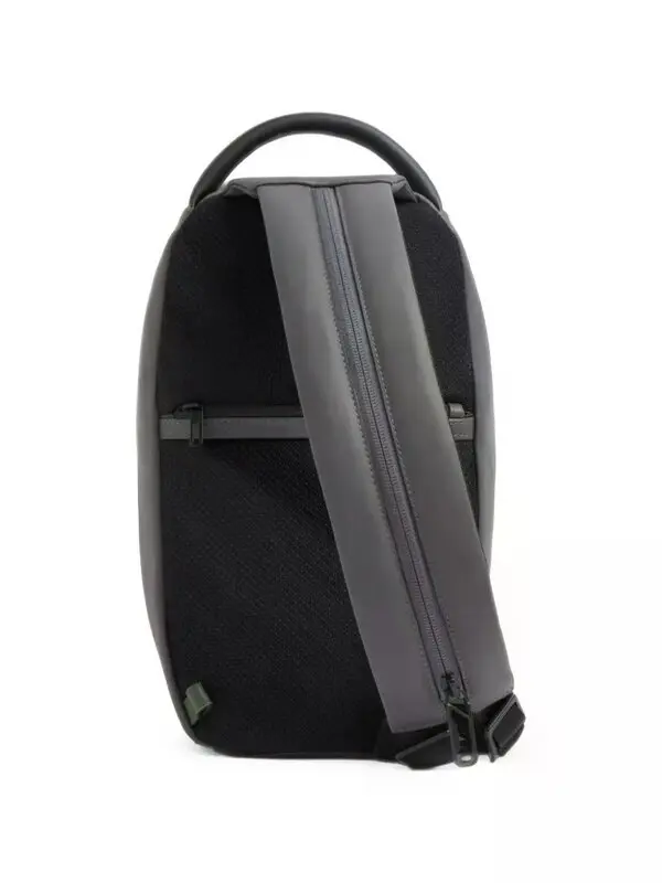 PIQUADRO Logo-patch Panelled Backpack