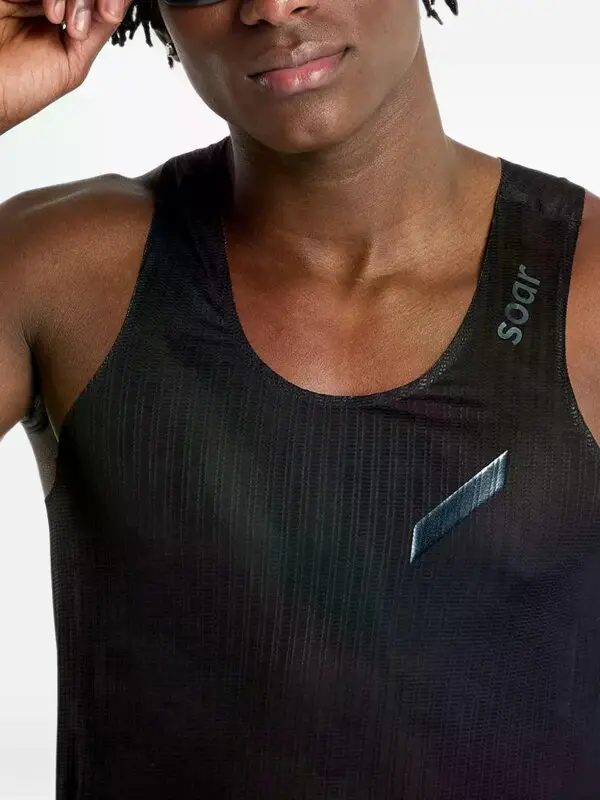 SOAR Race Logo-print Vest