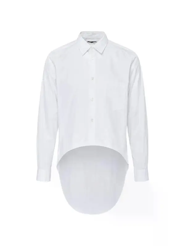 Comme Des Garçons High-low Hem Shirt