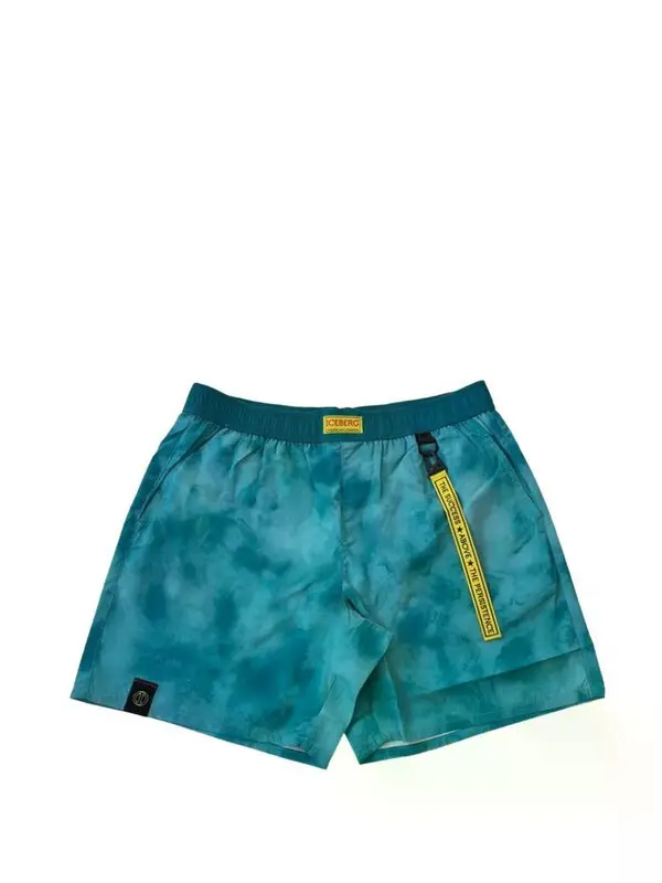Iceberg Tie-dye Swim Trunks