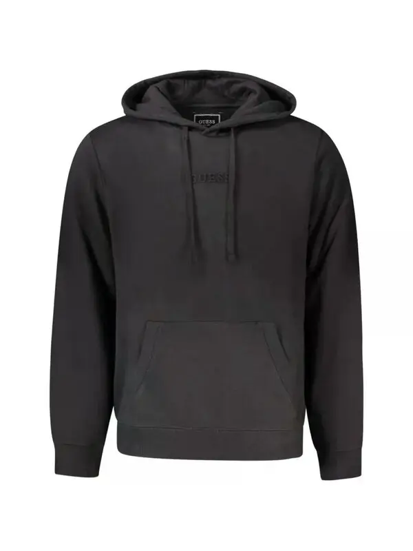 Guess Logo-embroidered Drawstring Hoodie
