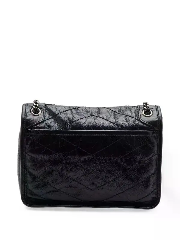 Saint Laurent 2018 Niki Baby Chevron-quilted Shoulder Bag