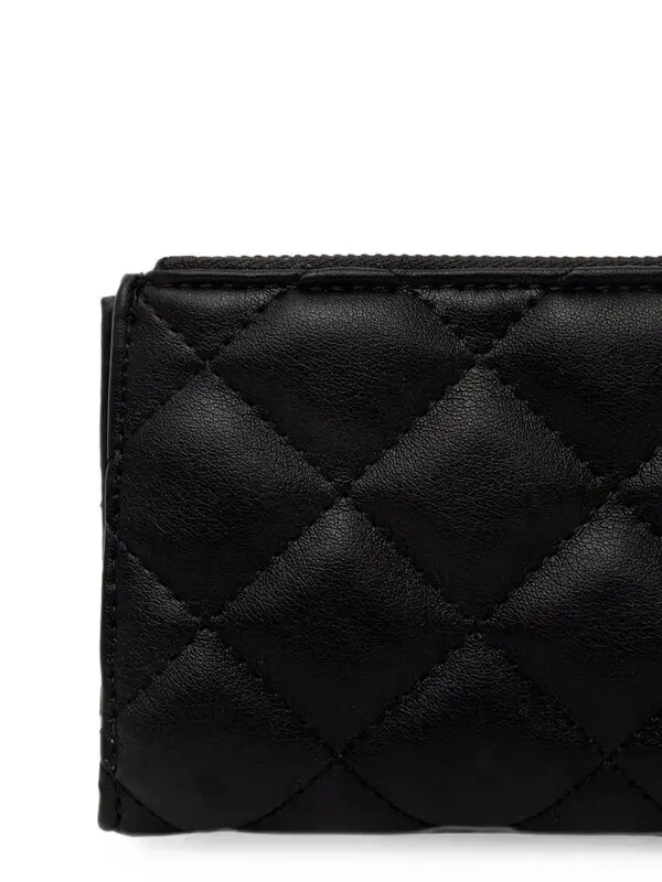 TWINSET Quilted Logo-plaque Wallet