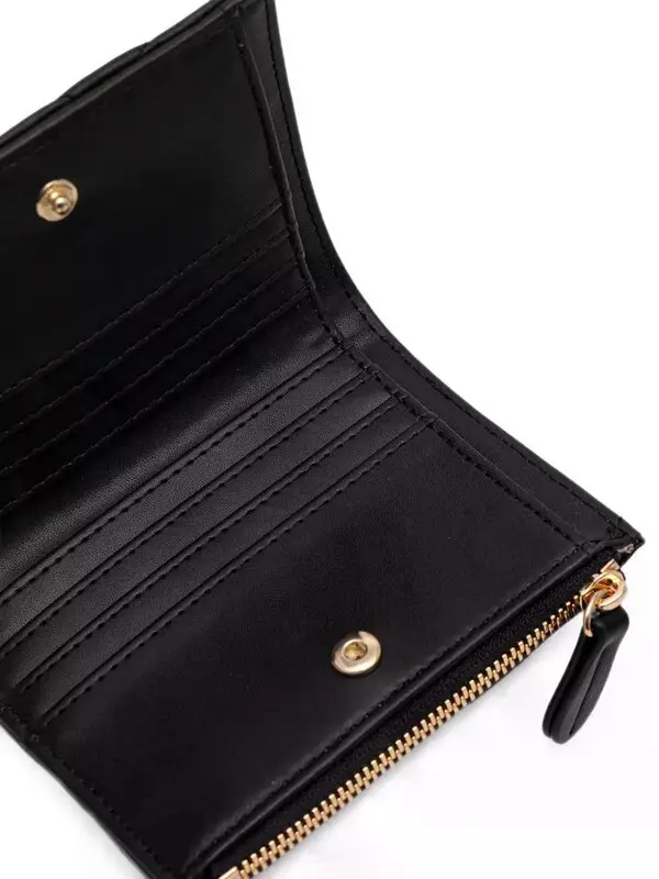 TWINSET Quilted Logo-plaque Wallet