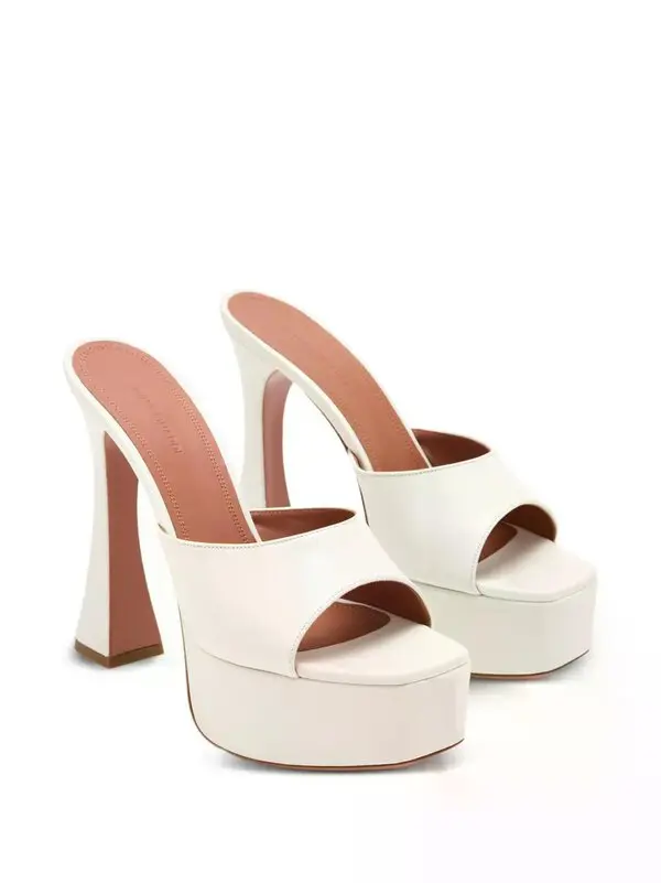 Amina Muaddi Dalida Platform Sandals