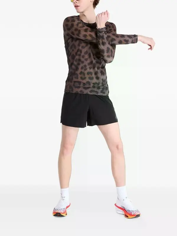 SOAR Race Leopard-print Top
