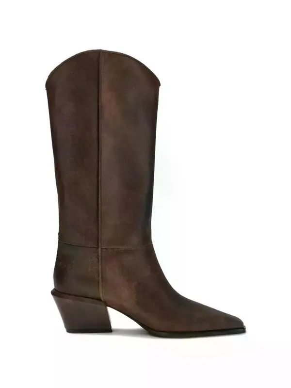 Paris Texas Bettina Leather Cowboy Boots