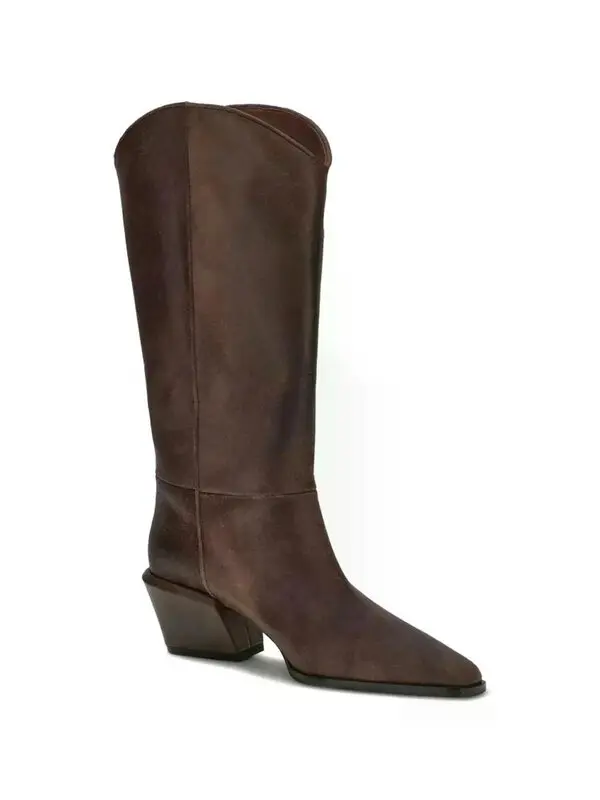 Paris Texas Bettina Leather Cowboy Boots