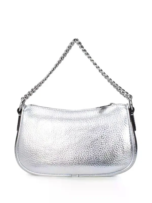 Michael Kors Metallic Pebbled-leather Shoulder Bag
