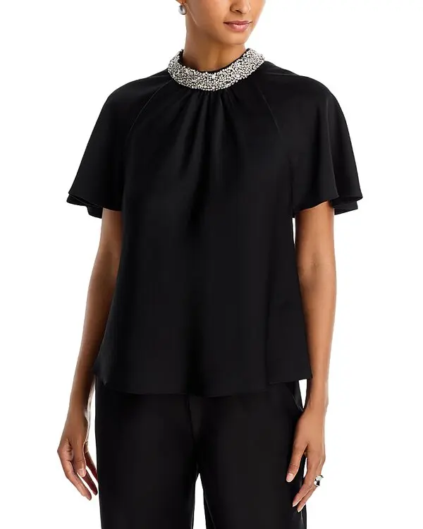 Simkhai Loreta Embellished Top