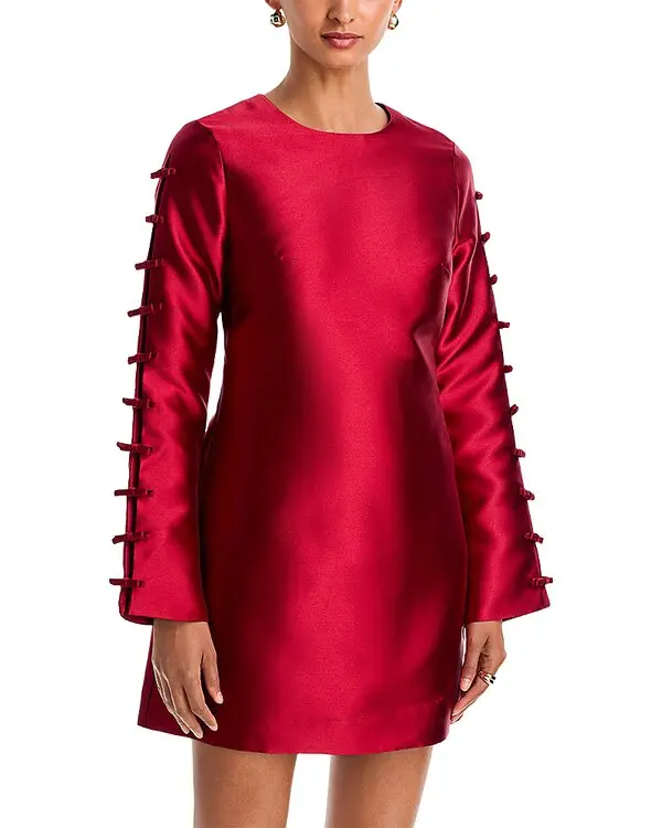 Simkhai Fiora Bow Sleeve Mini Dress