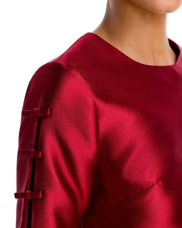 Simkhai Fiora Bow Sleeve Mini Dress