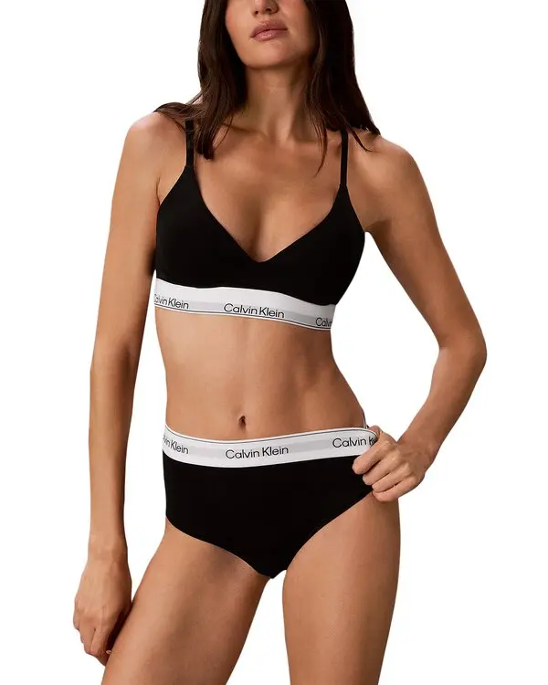 Calvin Klein Icon Soft Push Up Bra - Black