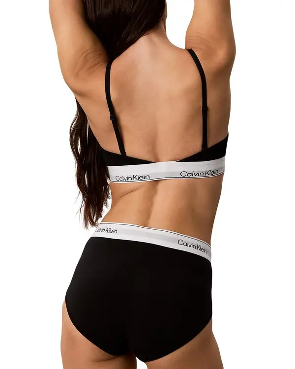 Calvin Klein Icon Soft Push Up Bra - Black