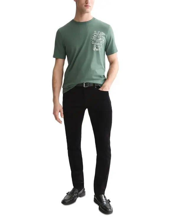 Scotch & Soda Cotton Logo Graphic Crewneck T-shirt
