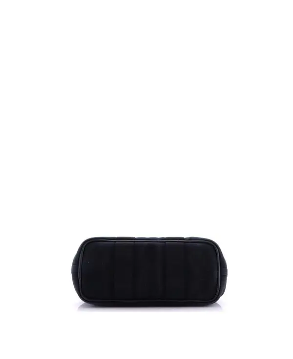 Hermès Pm Valparaiso Bag Toile And Leather - Black