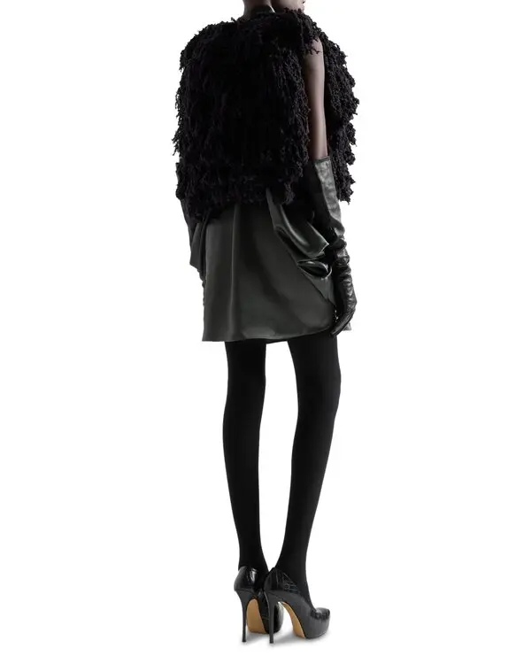 7 For All Mankind Faux Fur Open Front Vest