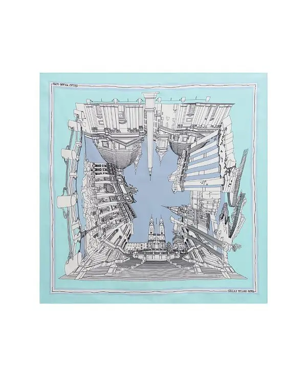 CALLAS MILANO Roma Rome Scarf - Turquoise
