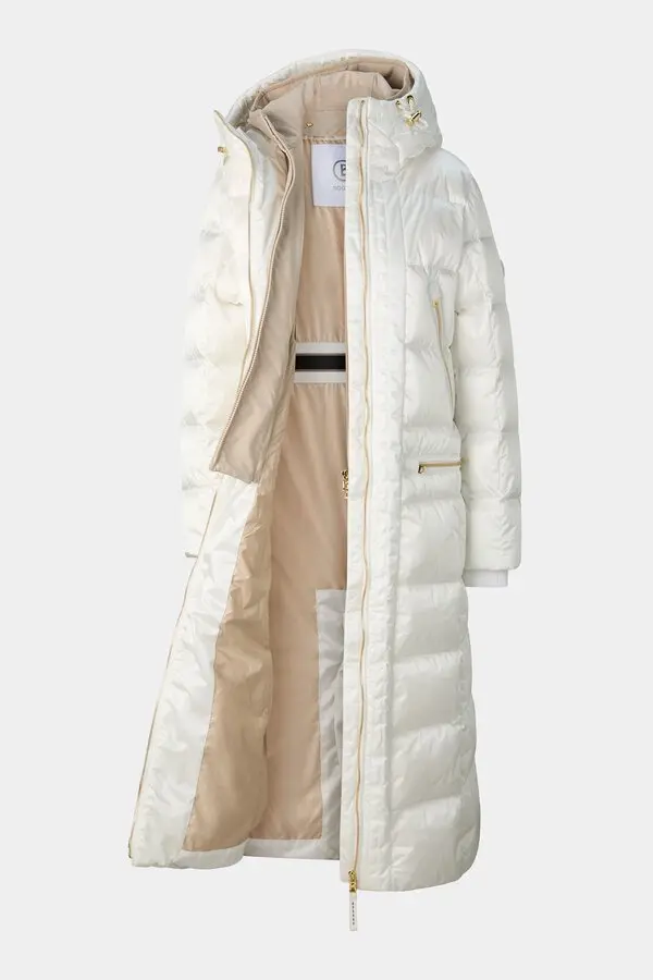 Bogner Suna Down Coat - Off-white