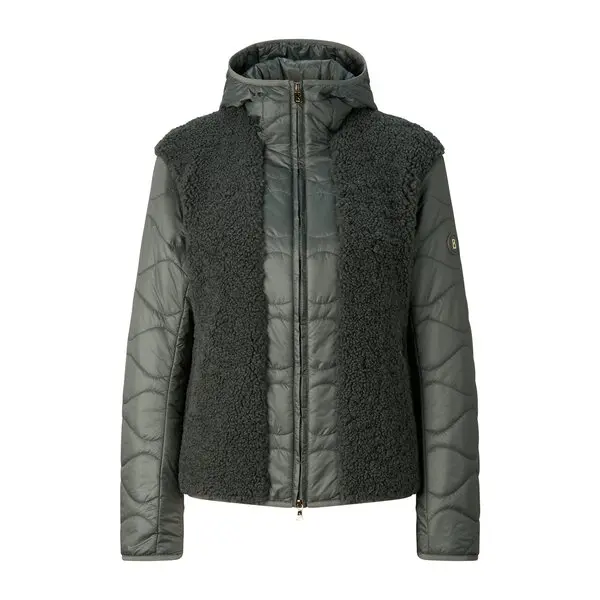 Bogner Bibi Teddy Quilted Jacket - Sage Grey