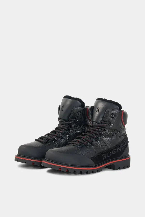 Bogner Helsinki Lace-up Boots With Spikes