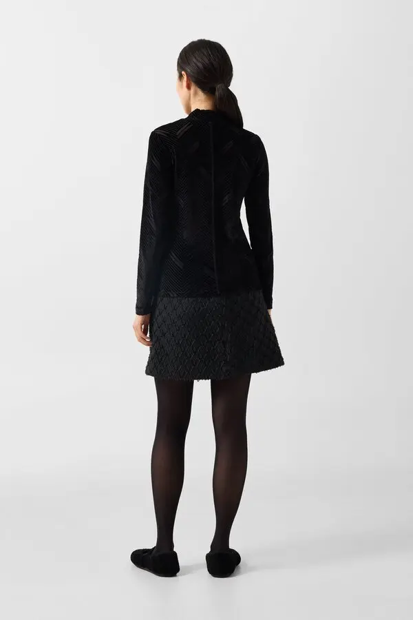 Bogner Cherie Velvet Long-sleeve Top