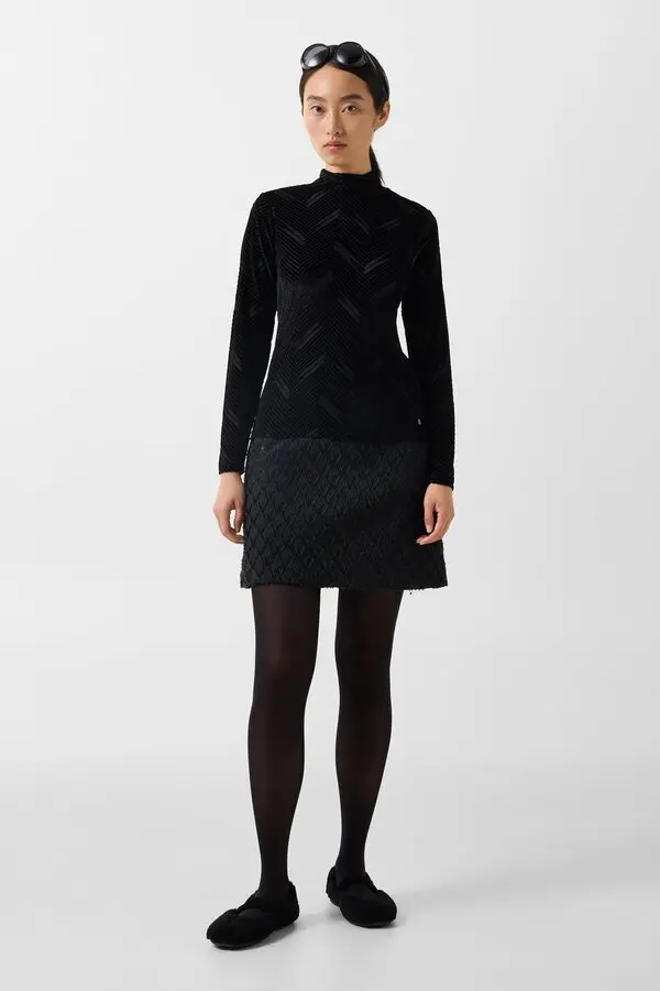 Bogner Cherie Velvet Long-sleeve Top