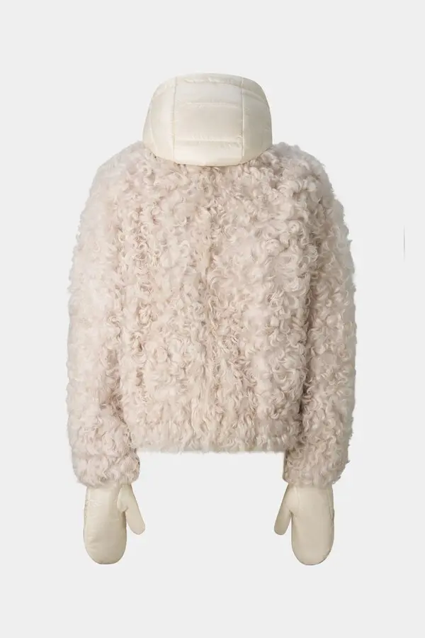 Bogner Liz Lambskin Jacket - Cream