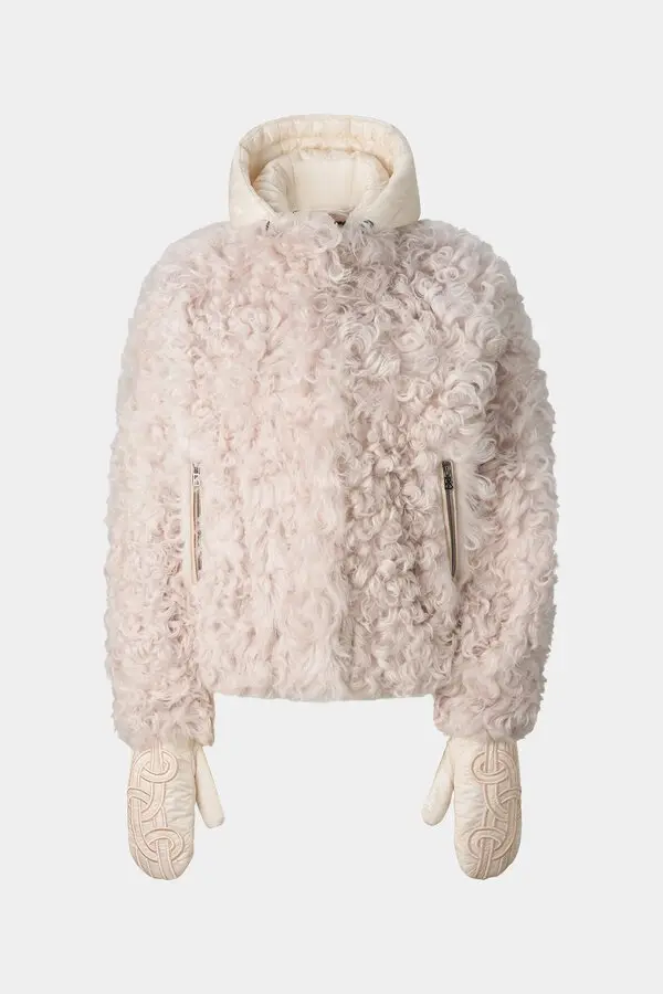 Bogner Liz Lambskin Jacket - Cream