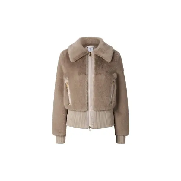 Bogner Jolyna Faux Fur Jacket - Camel