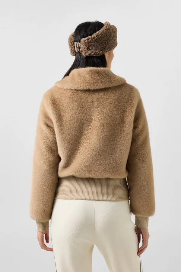 Bogner Jolyna Faux Fur Jacket - Camel