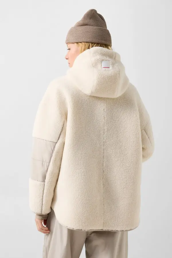 Bogner Naera Mid-layer Teddy Jacket - Off-white