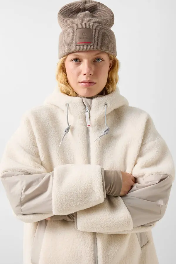 Bogner Naera Mid-layer Teddy Jacket - Off-white