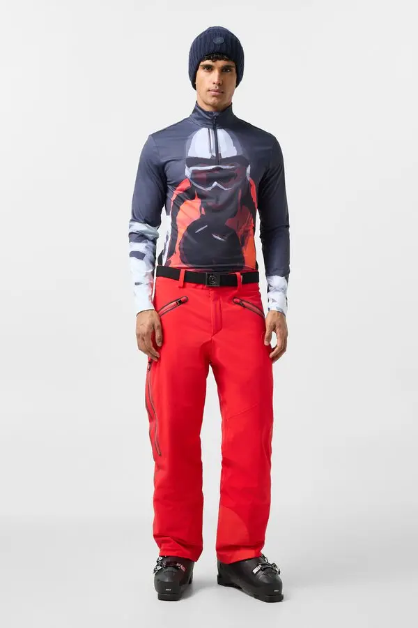 Bogner First Layer Verti - Anthracite/red